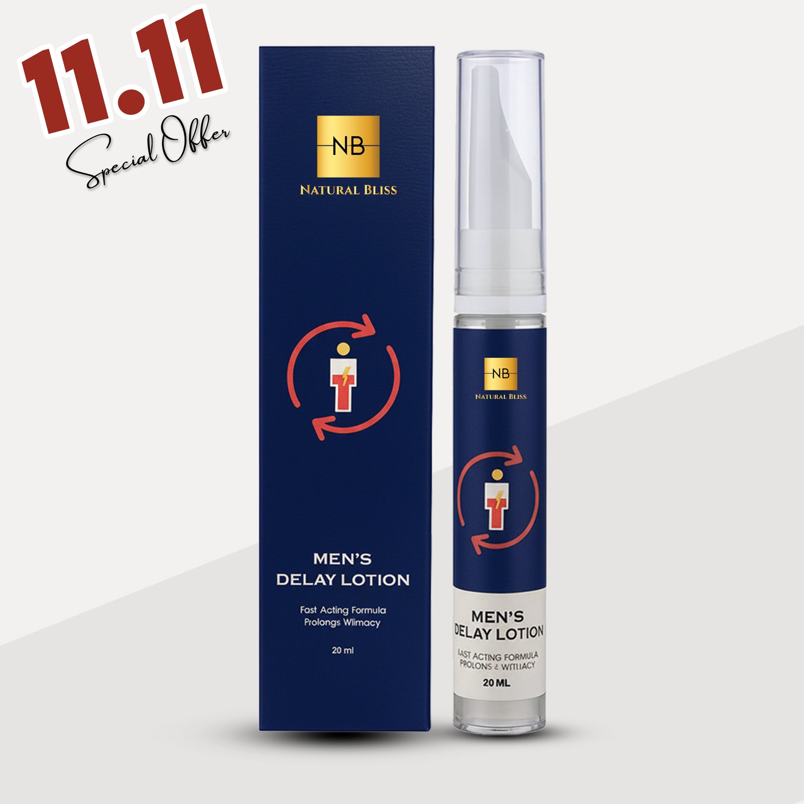 MEN'S DELAY LOTION – NATURAL BLISS